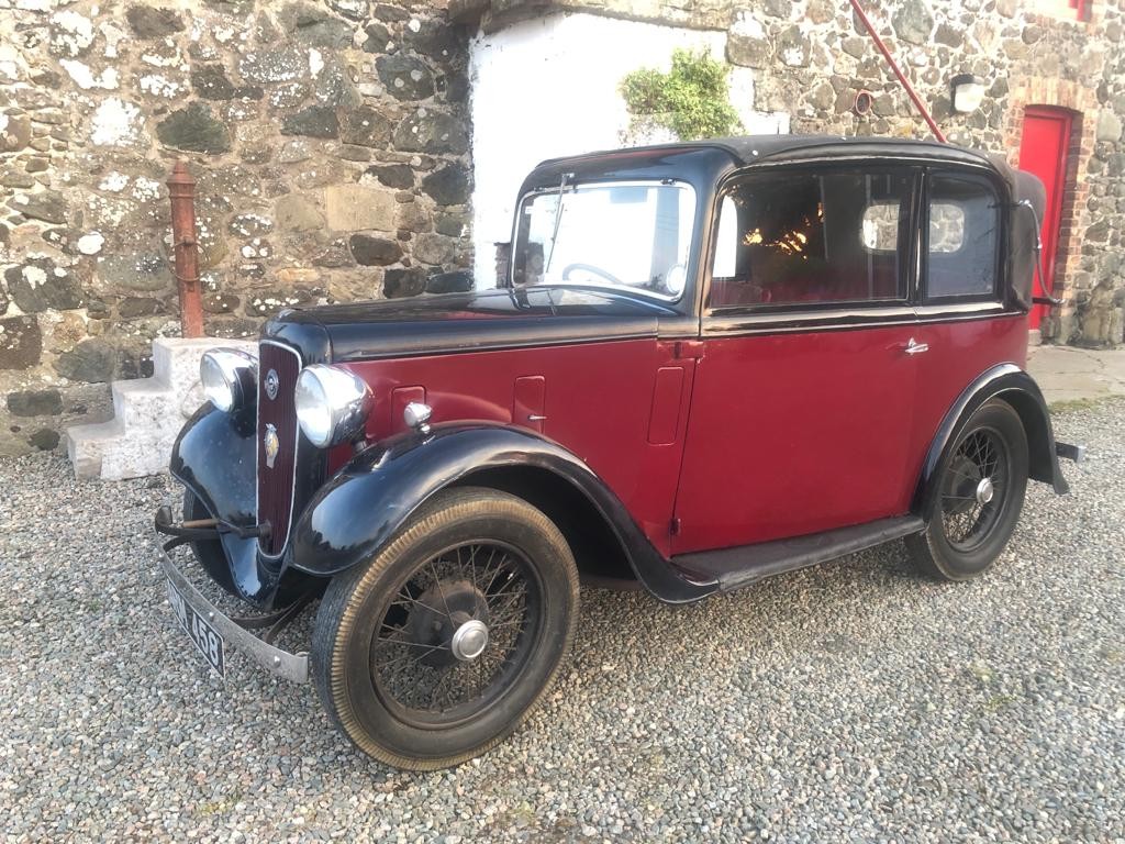 1935 AUSTIN A7 RUBY CABRIOLET CAR