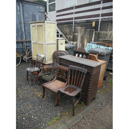 JOB LOT OF OLD FURNITURE