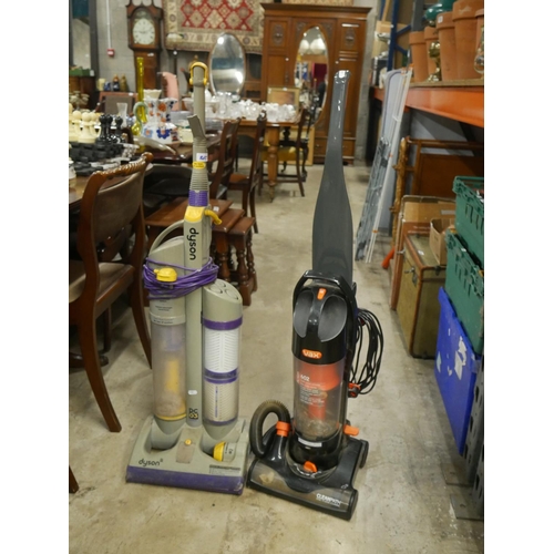 2 VACUUM CLEANERS