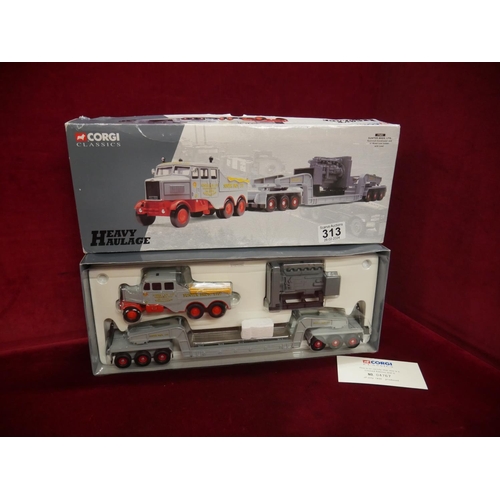 CORGI HEAVY HAULAGE MODEL LORRY