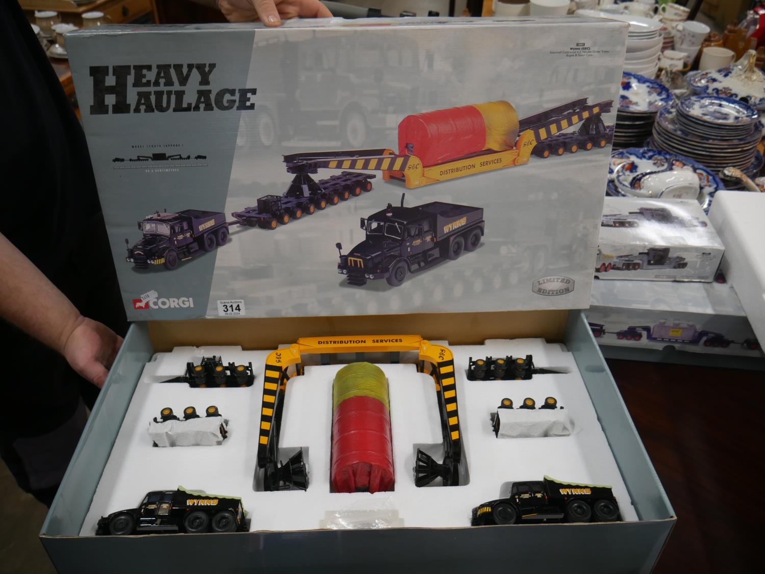 LARGE CORGI HEAVY HAULAGE SET