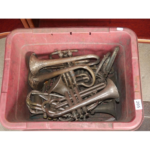 BOX OF TRUMPETS