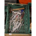 BOX OF SPANNERS