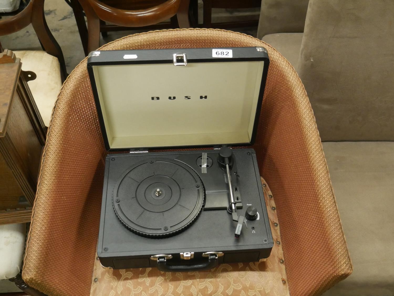 BUSH RECORD PLAYER IN CASE