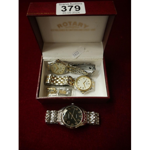 BOX OF WATCHES