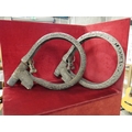 2 ANTIQUE LAMSON SHOP CASH CARRIERS