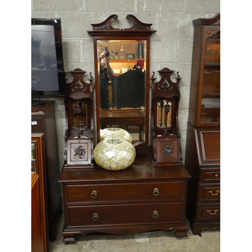 LATE VICTORIAN DRESSING TABLE