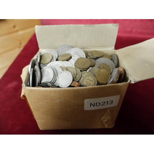 BOX OF COINS
