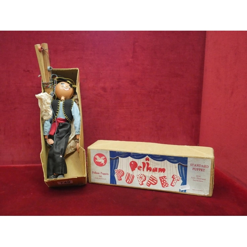 PELHAM PUPPET IN ORIGINAL BOX