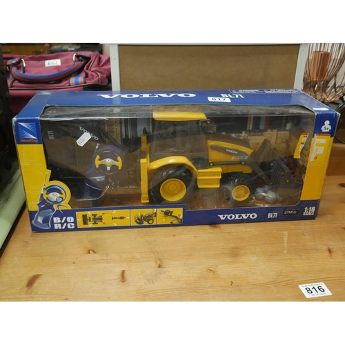 REMOTE CONTROL VOLVO MODEL DIGGER