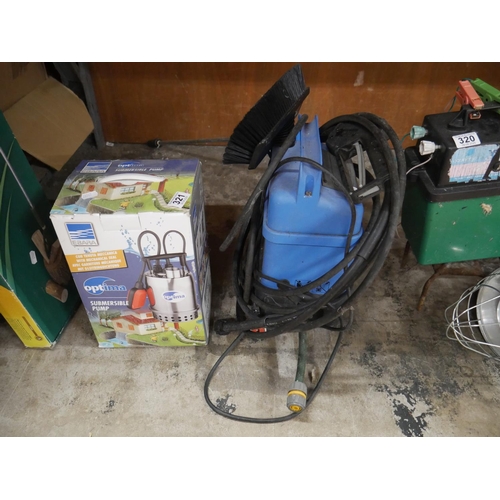 SUBMERSIBLE PUMP & KEW POWER WASHER