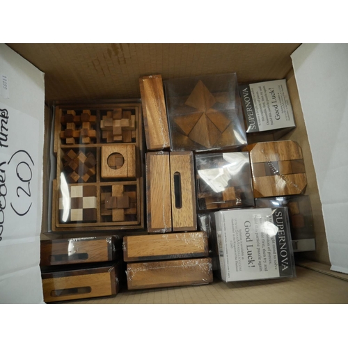 BOX OF PUZZLES