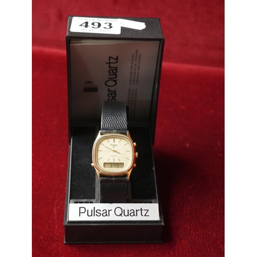 VINTAGE PULSAR WATCH - WORKING