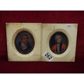 2 FRAMED MINIATURES