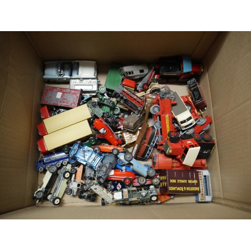 BOX OF MODEL CARS