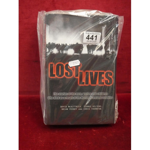 LOST LIVES BOOK (1ST EDITION)
