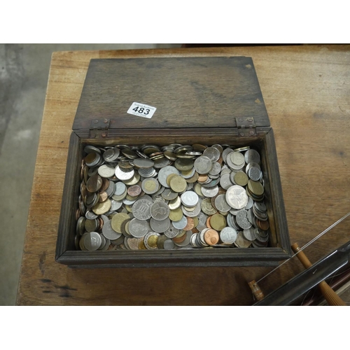 BOX OF COINS