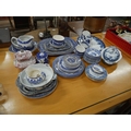 LOT OF BLUE AND WHITE DELPH
