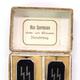 German military Nazi Waffen SS Officer's cufflinks in original box