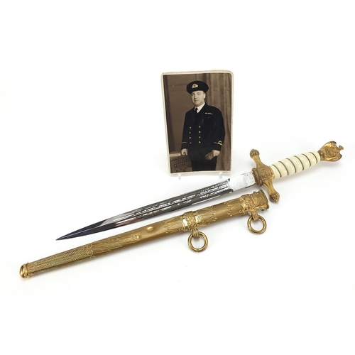 German military World War II Naval dirk - auctions & price archive