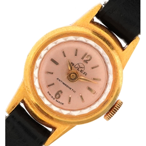 Buler, ladies manual wind wristwatch numbered 5356, the case 18mm in ...