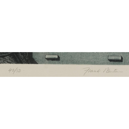 Frank Martin - Some of these Days, pencil signed etching in colour ...