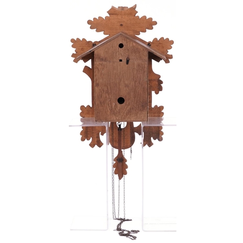 German Black Forest cuckoo clock with Cuendet Swiss musical movement ...