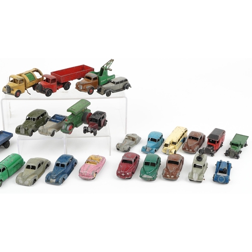 Vintage Dinky diecast vehicles including Commer, NCB electric van and ...