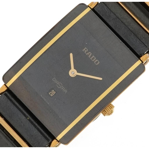 Rado, Rado Diastar Titanium gentlemen's quartz wristwatch with ...