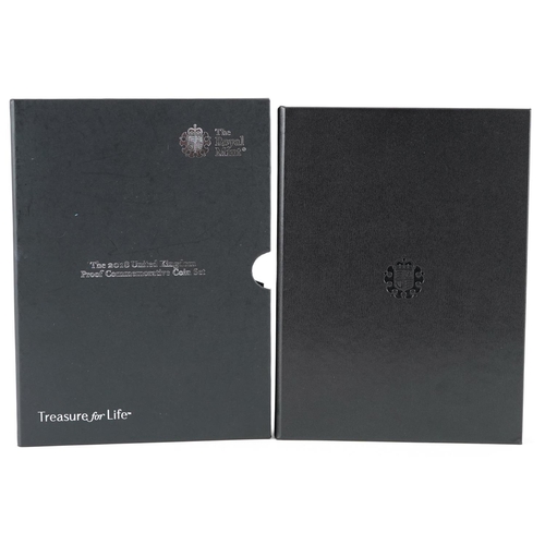 Elizabeth II 2018 United Kingdom proof commemorative coin set by The ...