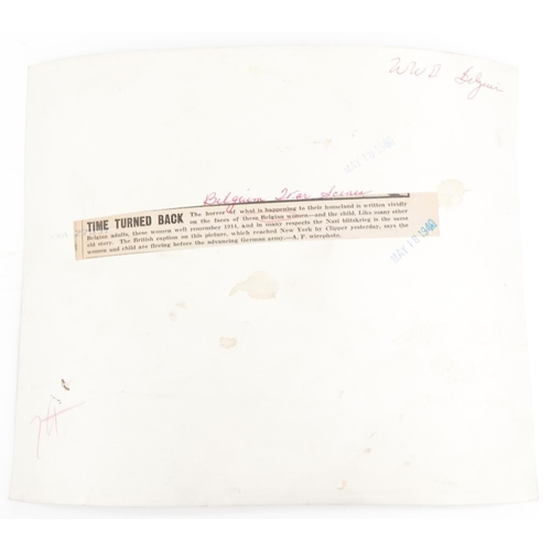 Military interest photographs including the breach of the Mohne Dam, D ...