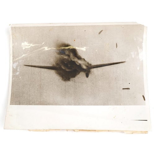 Military interest photographs including the breach of the Mohne Dam, D ...