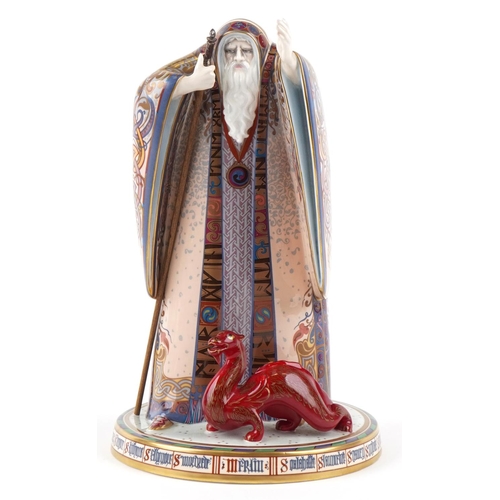 Minton, The Arthurian Legend limited edition porcelain figurine ...