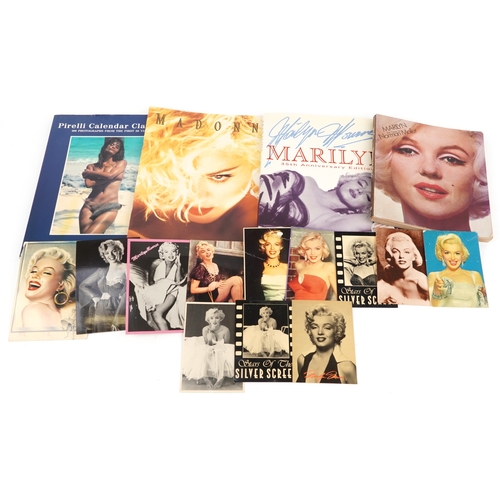 Female model books including Marilyn Monroe 35th Anniversary Edition ...