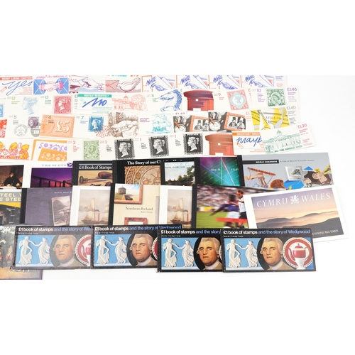 A large quantity of British decimal stamps booklets, each with stamps ...