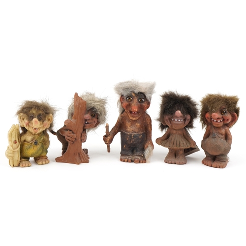 Five Norwegian trolls including Sven's troll and Nyform, the largest ...