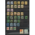 George V Hong Kong stamps values one cent to five dollars, watermark ...