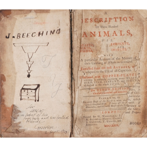 Thomas Boreman, A Description of Three Hundred Animals, viz. Beasts ...