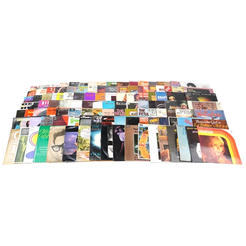 Vinyl LP records including John Lennon, Stevie Wonder, Jim Reeves ...
