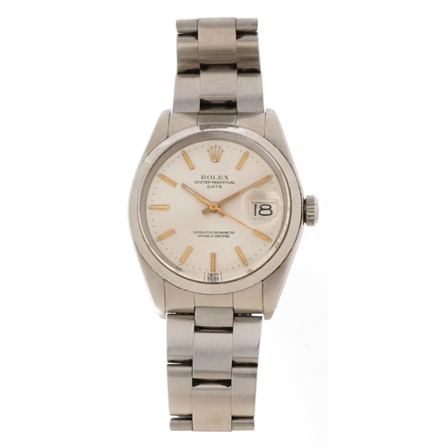 Rolex, a gentlemen's Rolex Oyster M1500/0 perpetual date manual wind ...