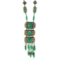 Max Neiger - Neiger Brothers, a 1920s/30s Egyptian Revival gilt metal ...