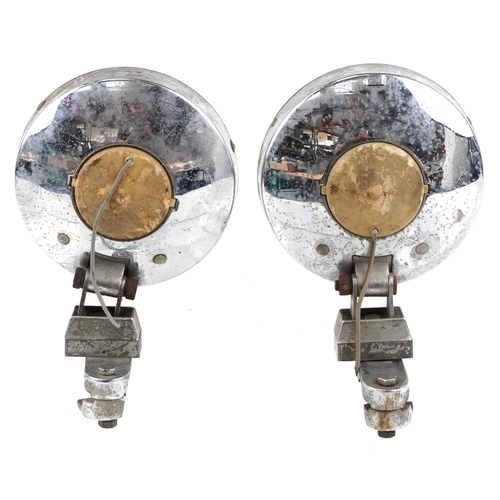 Two vintage Raydyot car lights, D-15cm