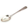 James Brady, George III Irish silver spoon engraved with a heraldic ...