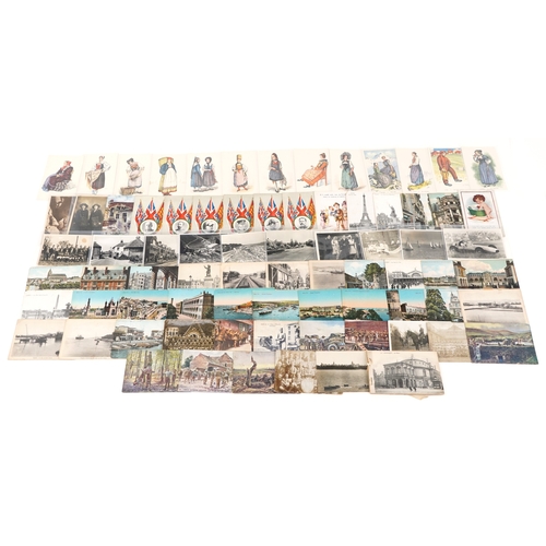 Early 20th century postcards including military, photographic and ...