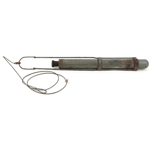 Vintage military interest Coast Guard's line throwing rocket, 82cm in ...