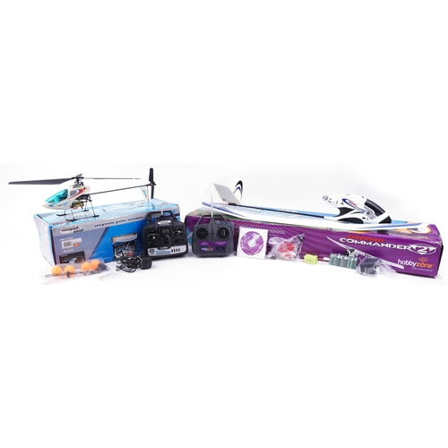 A radio controlled HoneyBee helicopter by Esky and Firebird Commander ...