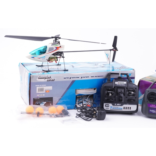 A radio controlled HoneyBee helicopter by Esky and Firebird Commander ...