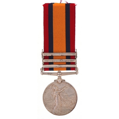 A British military Queen Victoria South Africa medal awarded to 5915 ...