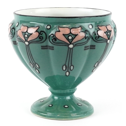 Frederick Rhead for Wood & Sons, an Art Nouveau Elers Ware vase with ...