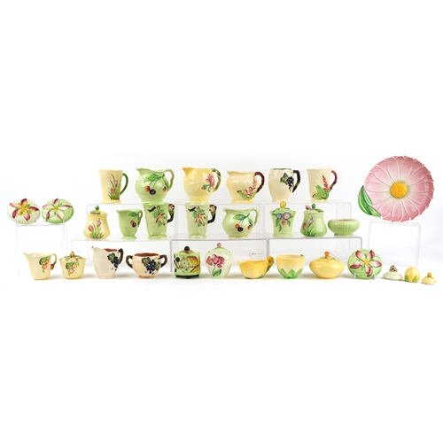 Carlton Ware, a collection of Art Deco pottery including the patterns ...